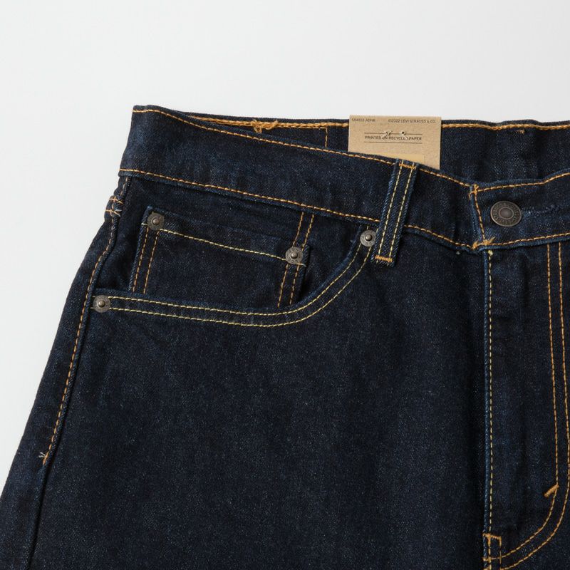 リーバイス 505 レギュラー ストレート 00505-1550 リンスウォッシュ Levi's 505 REGULAR FIT JEANS ...